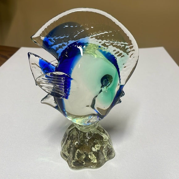Art | Glass Fish Paperweight Figurine 7 Tall | Poshmark